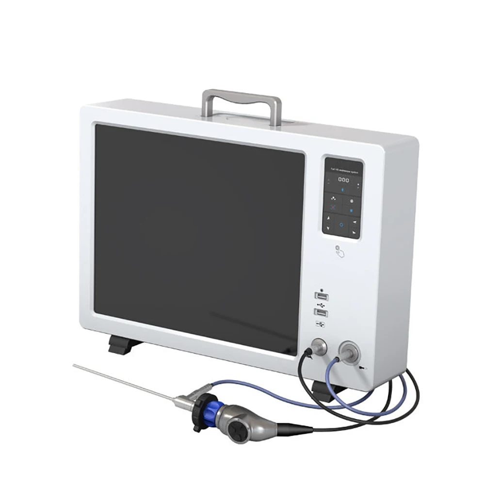 Portable Full HD Endoscope Camera System with 19-Inch Monitor and Cold ...