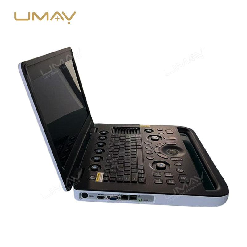 Ultra-thin B/W ultrasound machine with real-time spatial compound imaging